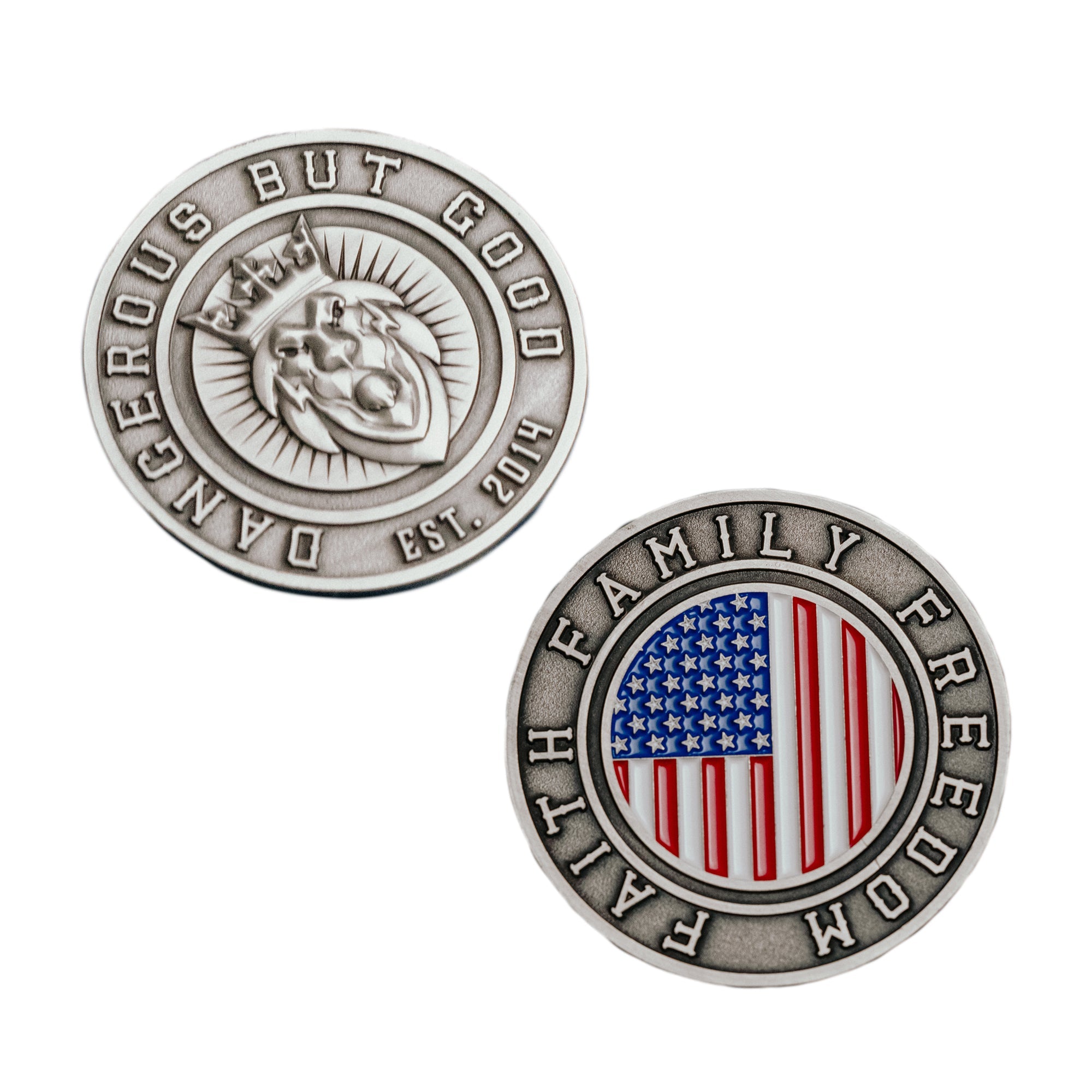 Challenge Coins – DANGEROUSBUTGOOD